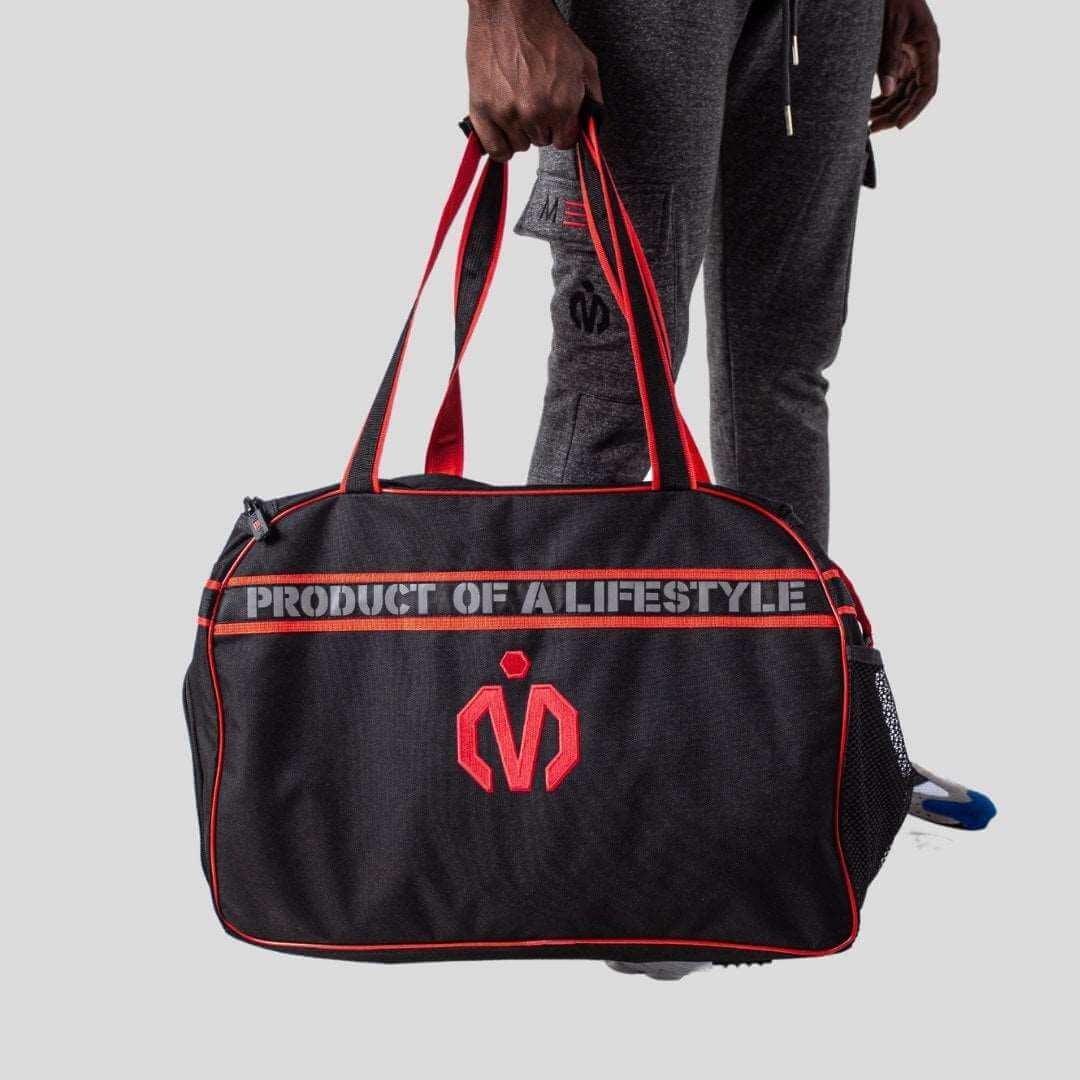 MEM Utility Duffle Bag Black Red | MEMFitness